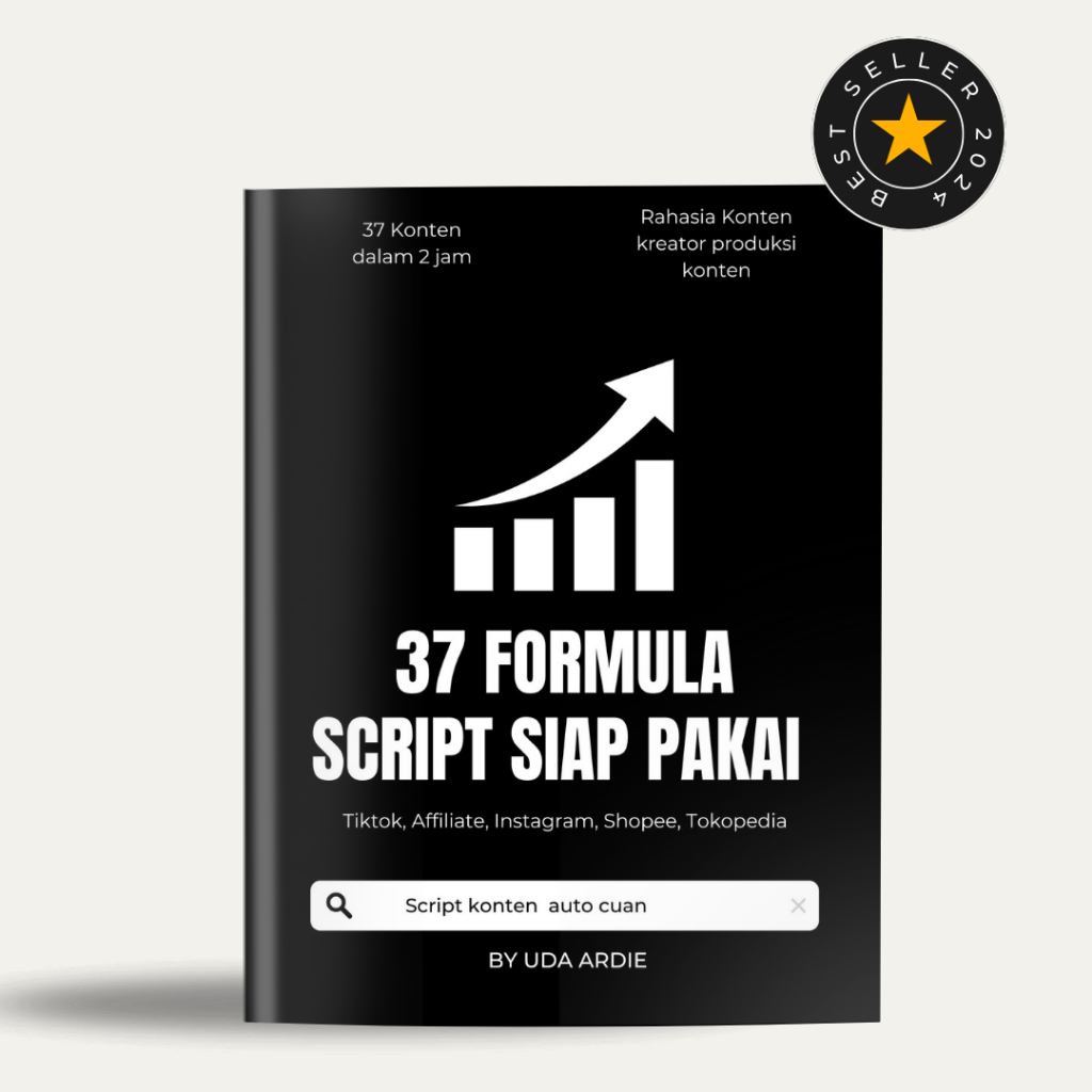 Jual 37 Formula Script Siap Pakai untuk Konten Affiliate TikTok Auto ...