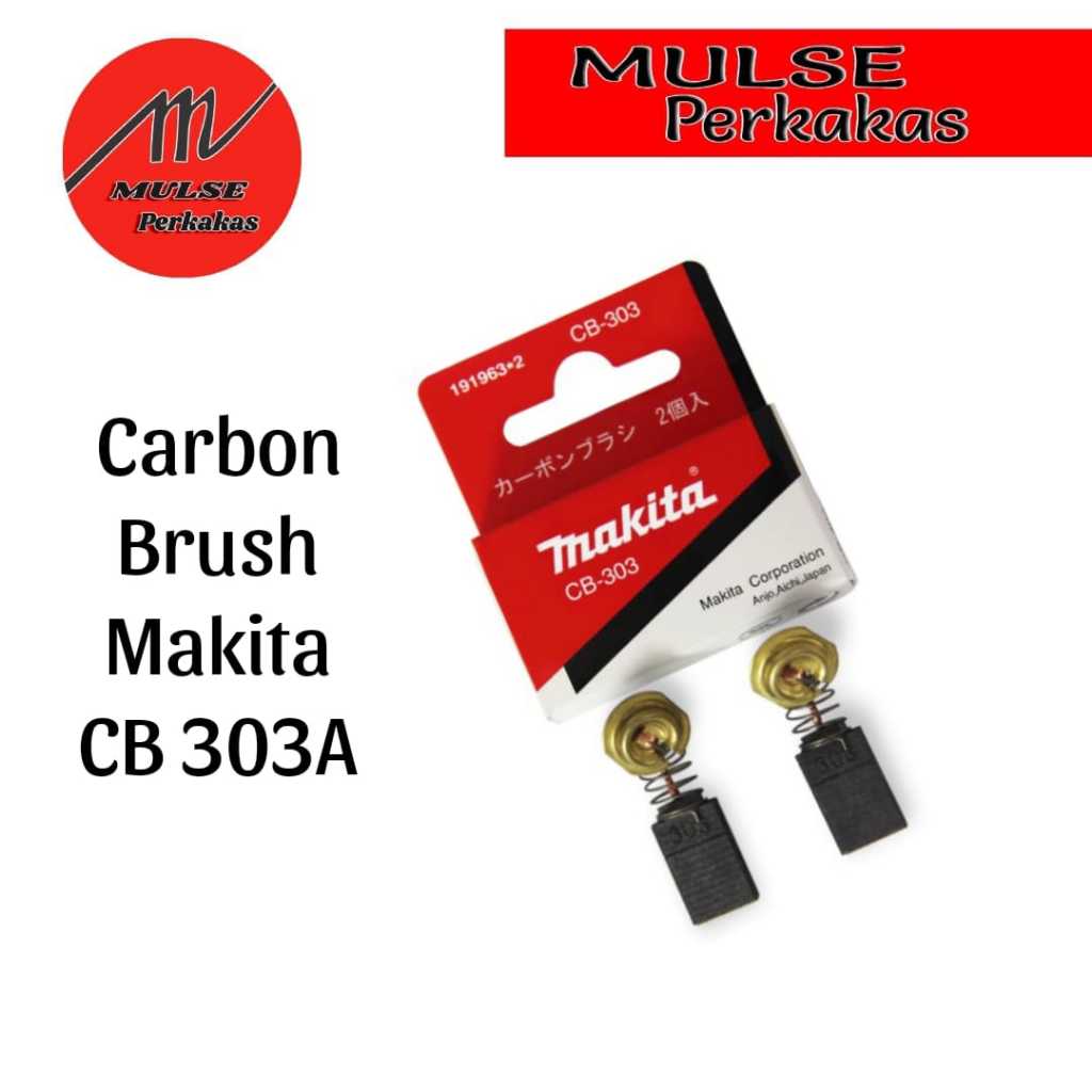 Jual Carbon Brush CB 303 A Makita (Original) | Shopee Indonesia
