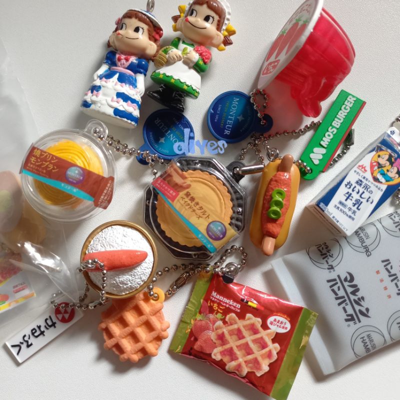 Jual [updated 22 mar] Various Gacha Trinkets Gotochi Food Peko Chan ...