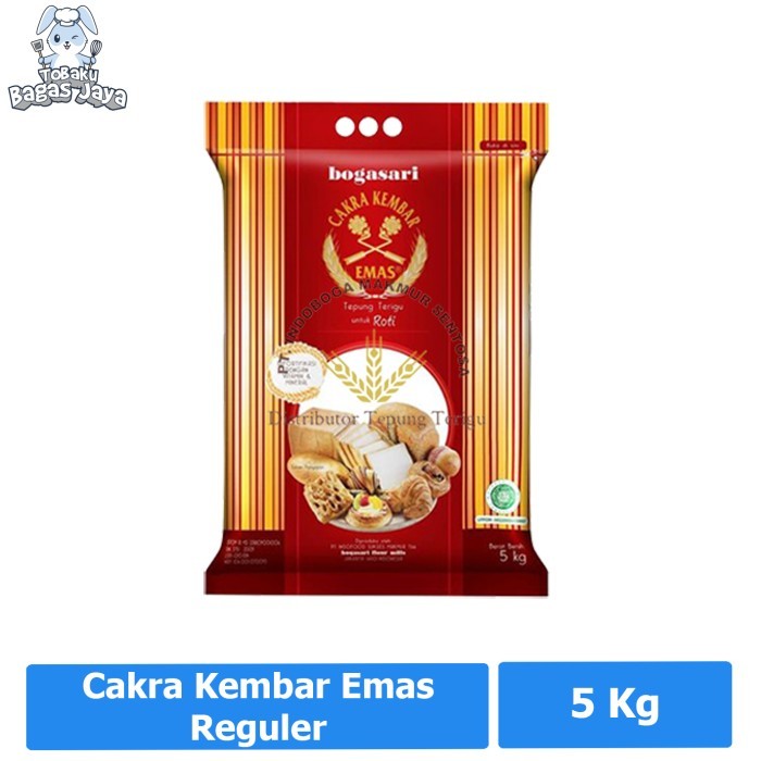 Jual Tepung Cakra Kembar Emas 5 Kg | Shopee Indonesia