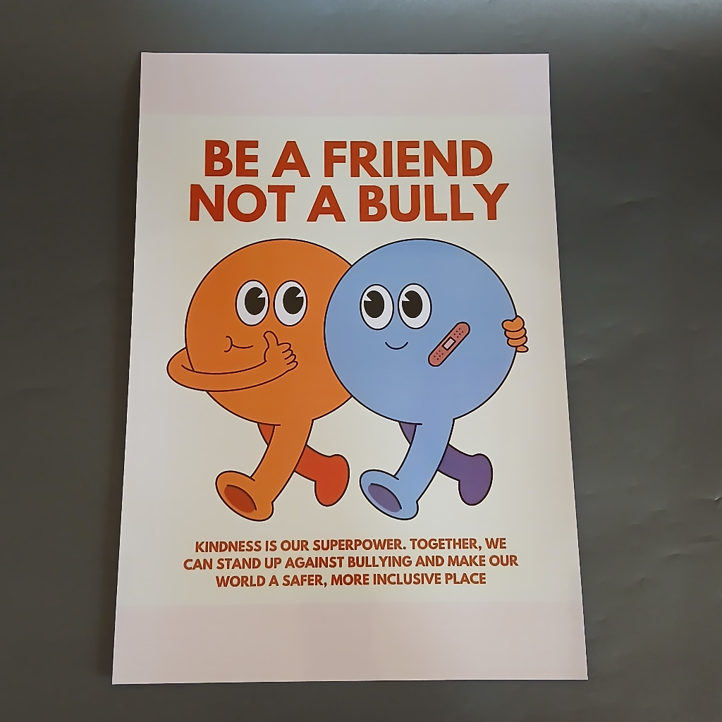 Jual POSTER BE A FRIEND NOT A BULLY - POSTER STOP BULLYING | Shopee ...