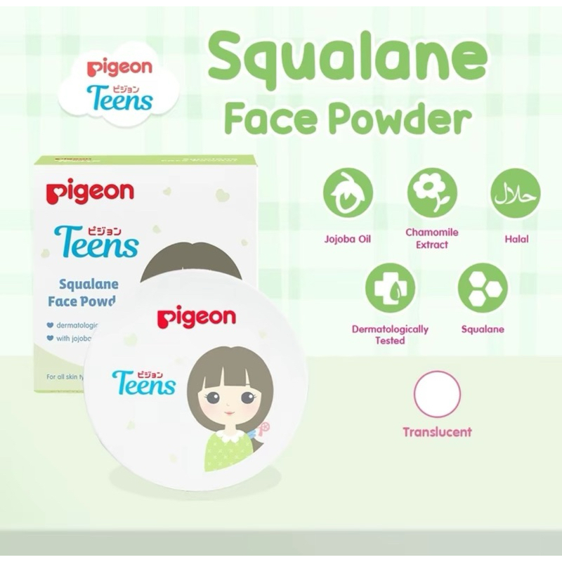 Jual Pigeon Teens Squalane Face Powder | Acne Ranger Loose Powder ...