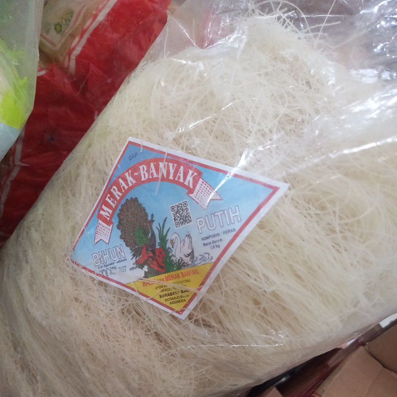Jual BIHUN BERAS CAP "MERAK" Timbang 250G | Shopee Indonesia