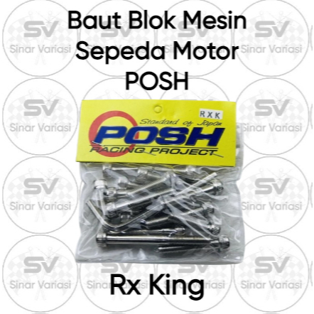 Jual Baut L Blok Mesin Bagian Kiri & Kanan Magnet Kopling RX King Free Kunci L ( 1 Set ...