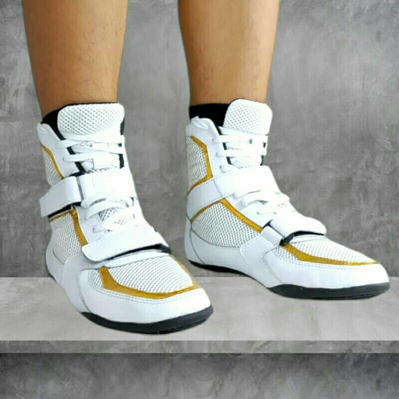 Jual Sepatu Tinju Pria Boxing Shoes Sport Olahraga Casual Sepatu Gulat ...