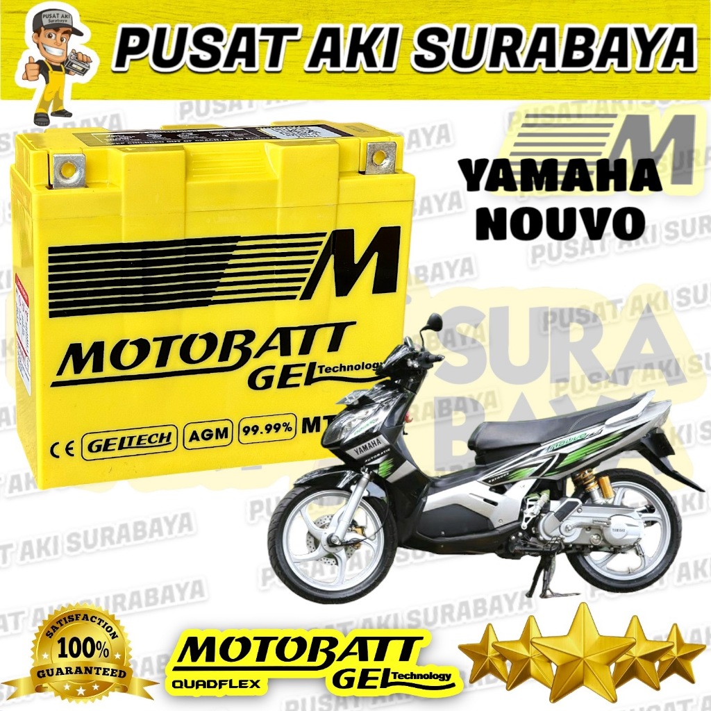 Jual ACCU KERING MOTOBATT MTX7D 12 VOLT 7 AMPER AKI GEL MOTOR YAMAHA NOUVO Z NOUVO OLD SCORPIO Z ...