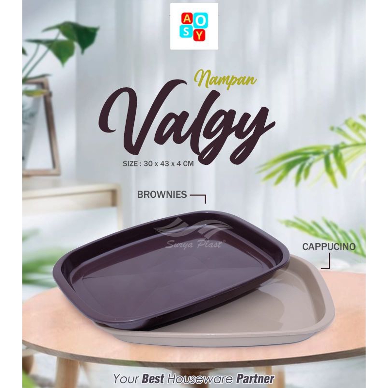Jual Nampan/ Nampan Plastik/ Valgy/ Baki Serbaguna | Shopee Indonesia