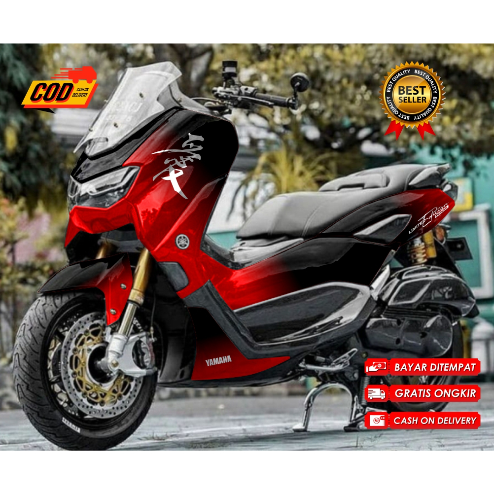 Jual decal sticker nmax new 155 striping motor full body asesoris ...
