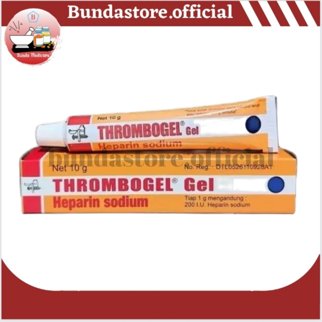 Jual Thrombogel Heparin Natrium 10 Gram - Gel Mengatasi Memar ...