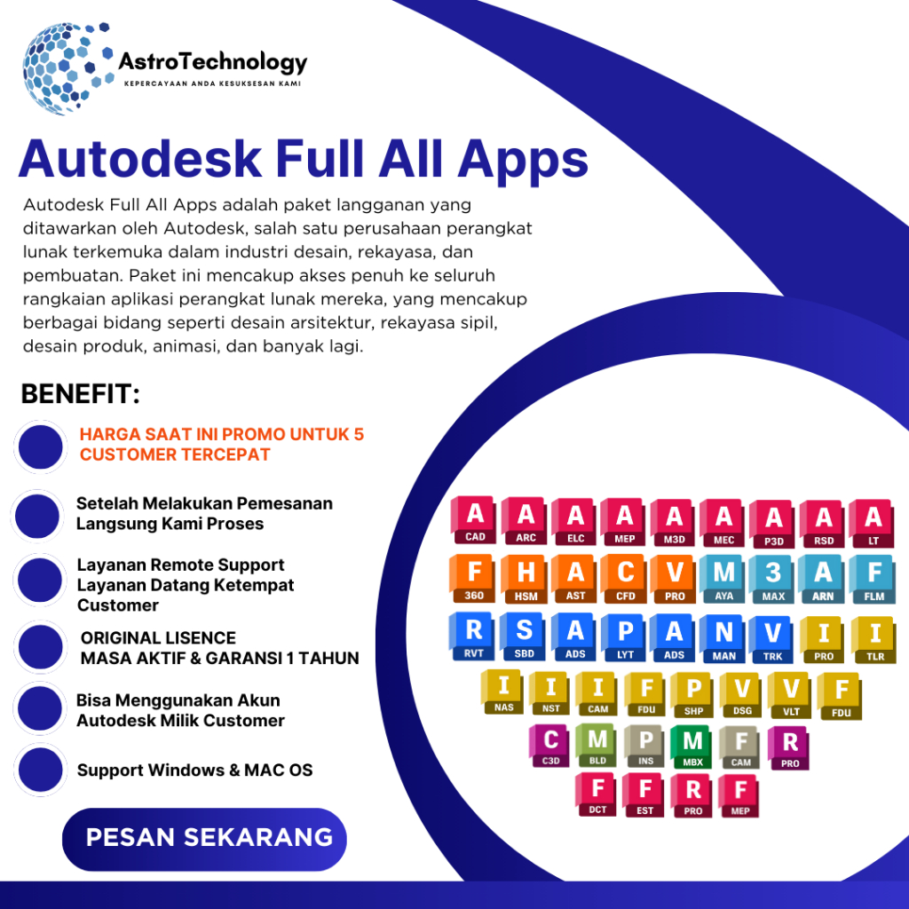 Jual APP Design Autodesk AutoCad (3D) Original Bergaransi Untuk WIN ...