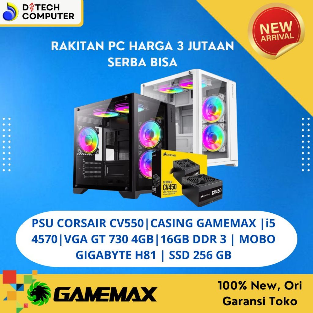 Jual PC Rakitan CORE i5 LENGKAP siap pakai untuk gaming/ Harga 3jutaan serba bisa | Shopee Indonesia