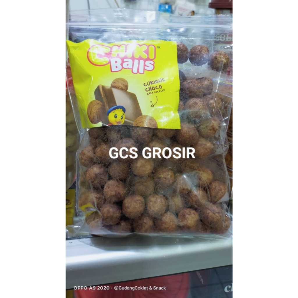 Jual TERMURAH!! SNACK CHIKI BALLS COKLAT 100gr | Shopee Indonesia