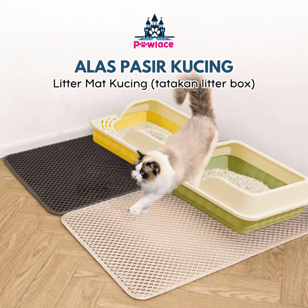 Jual Alas Pasir Kucing - Keset Pasir Kucing Double - Layer Cat Litter ...