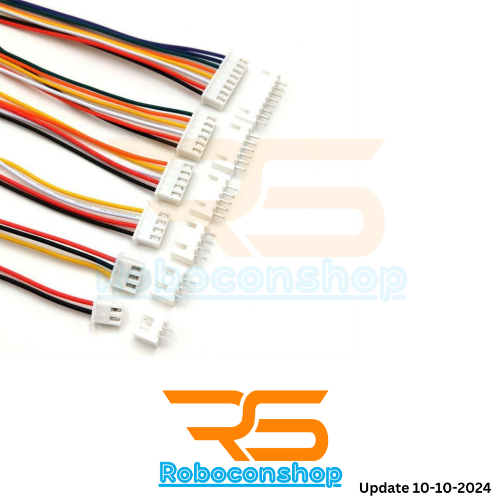 Jual Kabel JST XH 2.54 Panjang 10cm 26AWG 2/3/4/5/6/7/8 PIN | Shopee Indonesia