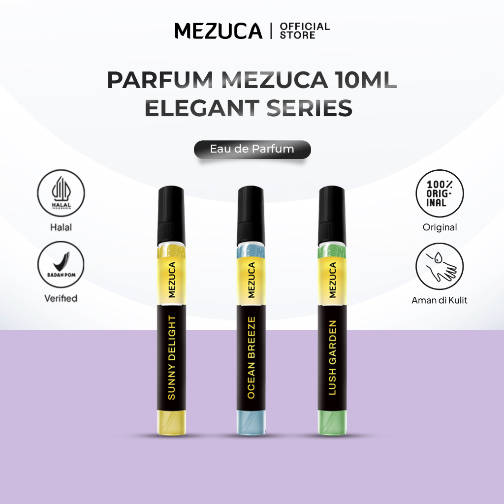 Jual Travel Size Series Mezuca 10mL Parfum Eau De Cologne BPOM Wangi ...