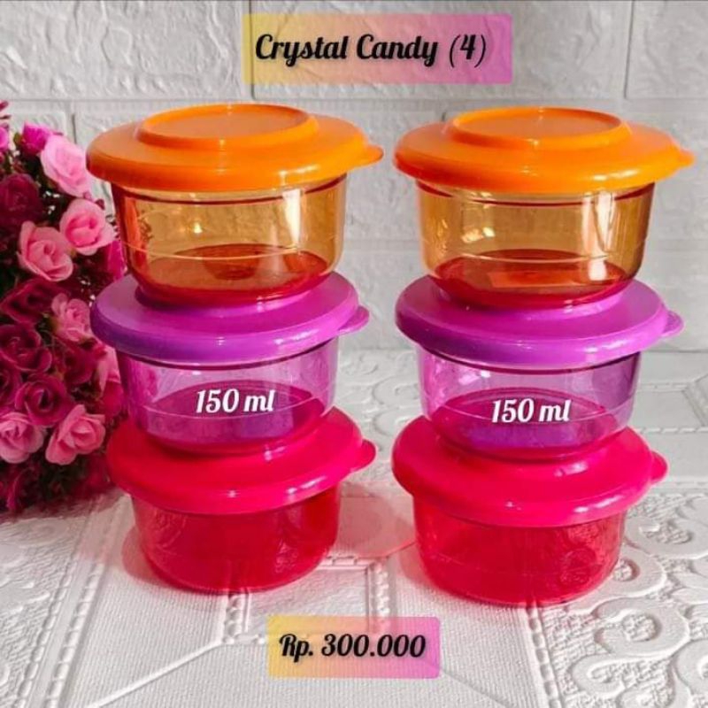 Jual bowl bening TUPPERWARE 200 ml Crystal candy 200 ml | Shopee Indonesia
