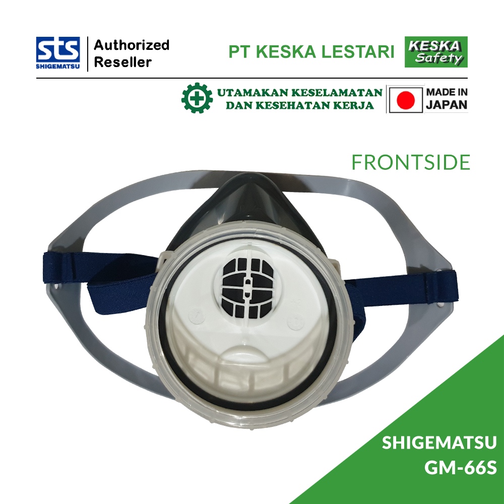 Jual Masker Respirator Shigematsu GM 66S Filter Gas | Shopee Indonesia
