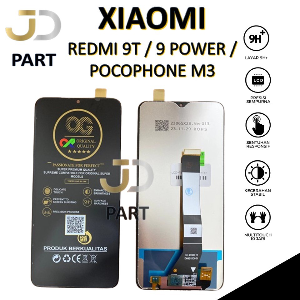 Jual LCD TOUCHSCREEN XIAOMI POCOPHONE M3 / REDMI 9T / REDMI 9 POWER ...