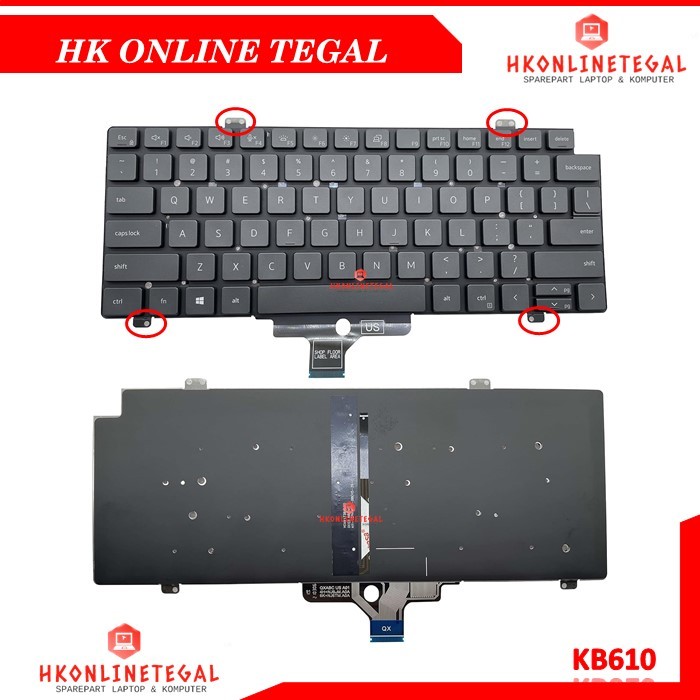 Jual Keyboard Laptop Dell Latitude 5420 5421 7310 7410 7420 7520 7521 ...