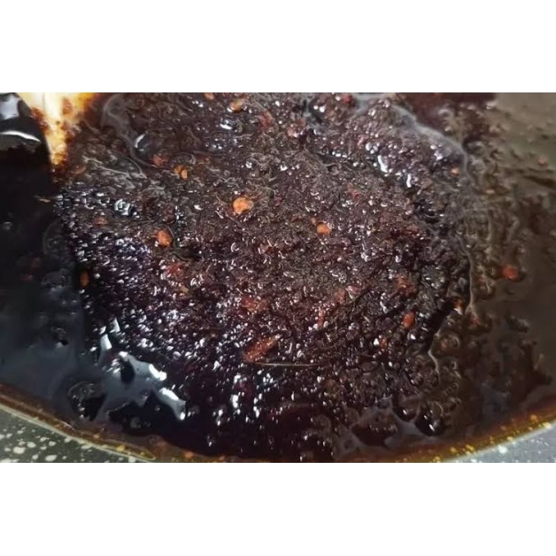 Jual Sambal Hitam | Bumbu Bebek Hitam khas Madura 250gr | Shopee Indonesia