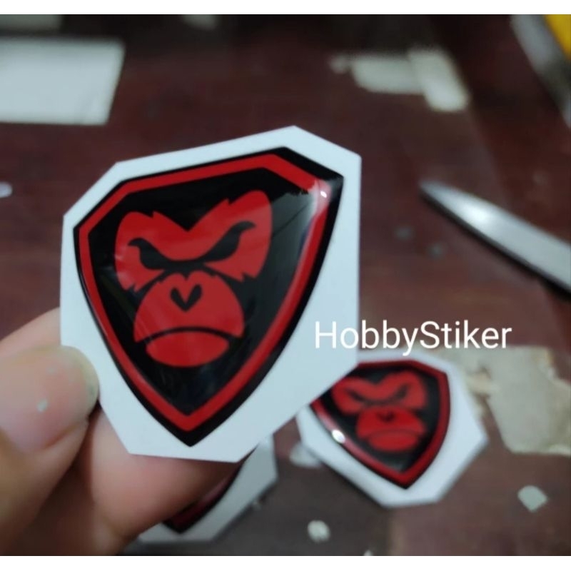 Jual Stiker emblem timbul custom axio pongo gaming untuk pc laptop ...