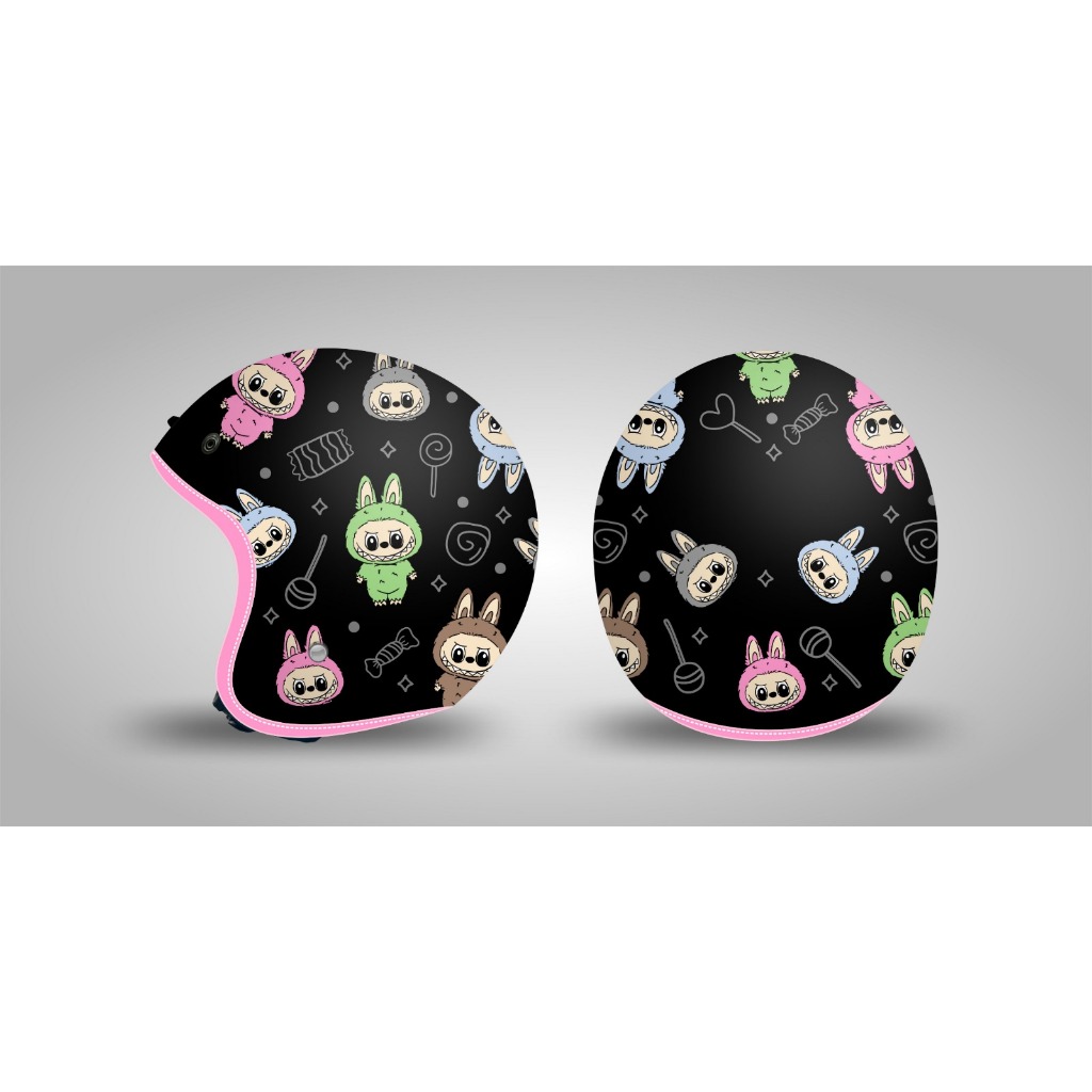 Jual Helm Bogo Dewasa Klasik Premium Motif Desain Karakter Kartun ...