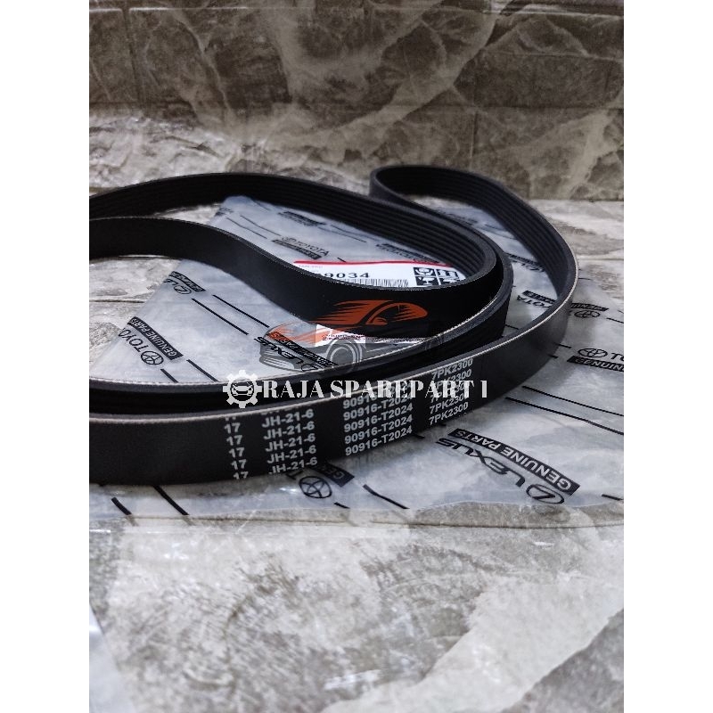 Jual FAN BELT INNOVA HILUX FORTUNER BENSIN ORIGINAL 1PC | Shopee Indonesia