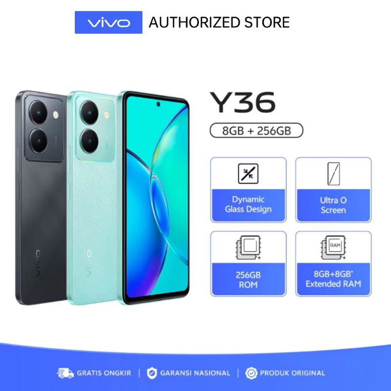 Jual Vivo Y36 4G 8/256 Resmi | Shopee Indonesia