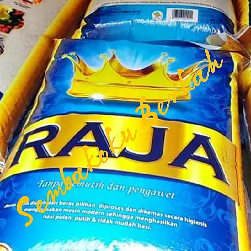 Jual Beras Raja Biru 10Kg (GRATIS ONGKIR INSTANT) | Shopee Indonesia