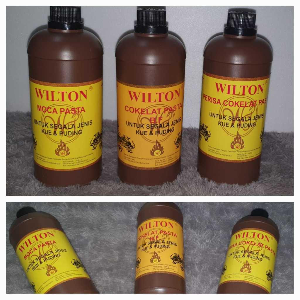 Jual Wilton Pasta Perasa Coklat Black Fores Kemasan Kecil 100 ml ...