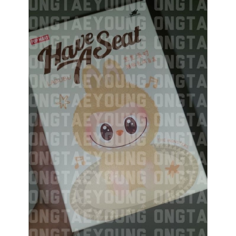 Jual LABUBU V2 ORIGINAL POPMART KOREA LABUBU HAVE A SEAT | Shopee Indonesia