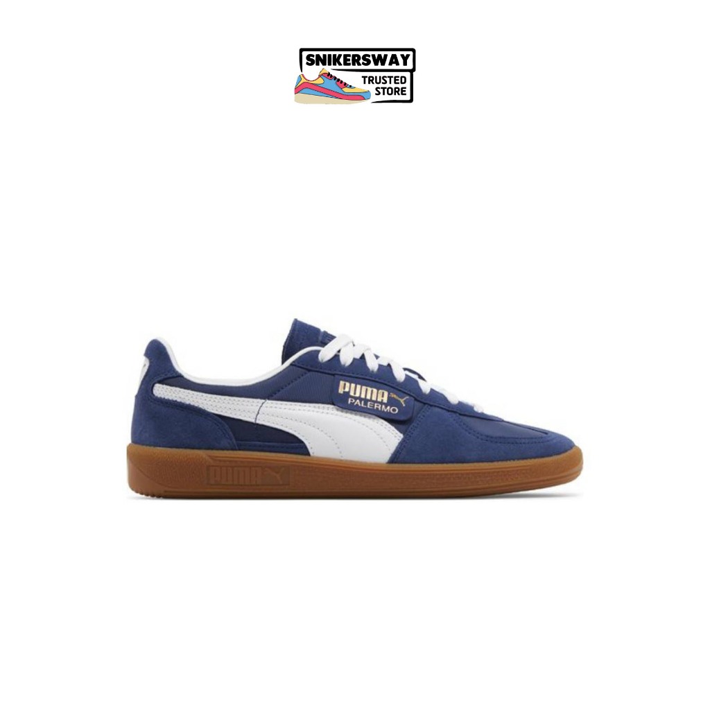 Jual Puma Palermo New Navy Gum | Shopee Indonesia