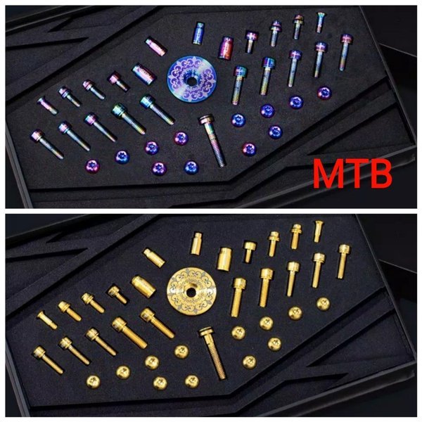 Jual Risk Baut Titanium Set Titanium Alloy Set Baut Titanium Set Sepeda ...