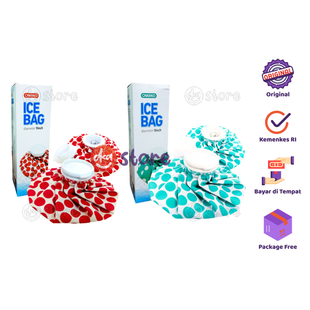 Jual Ice Bag OneMed Kompres Dingin 9inch 6inchi / Kantong Compress Es ...
