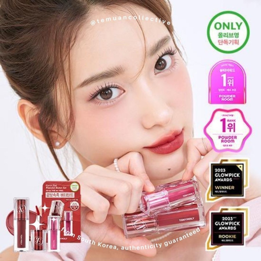 Jual TONYMOLY Get It Tint Waterful Butter Set - Tony Moly Comfortable ...