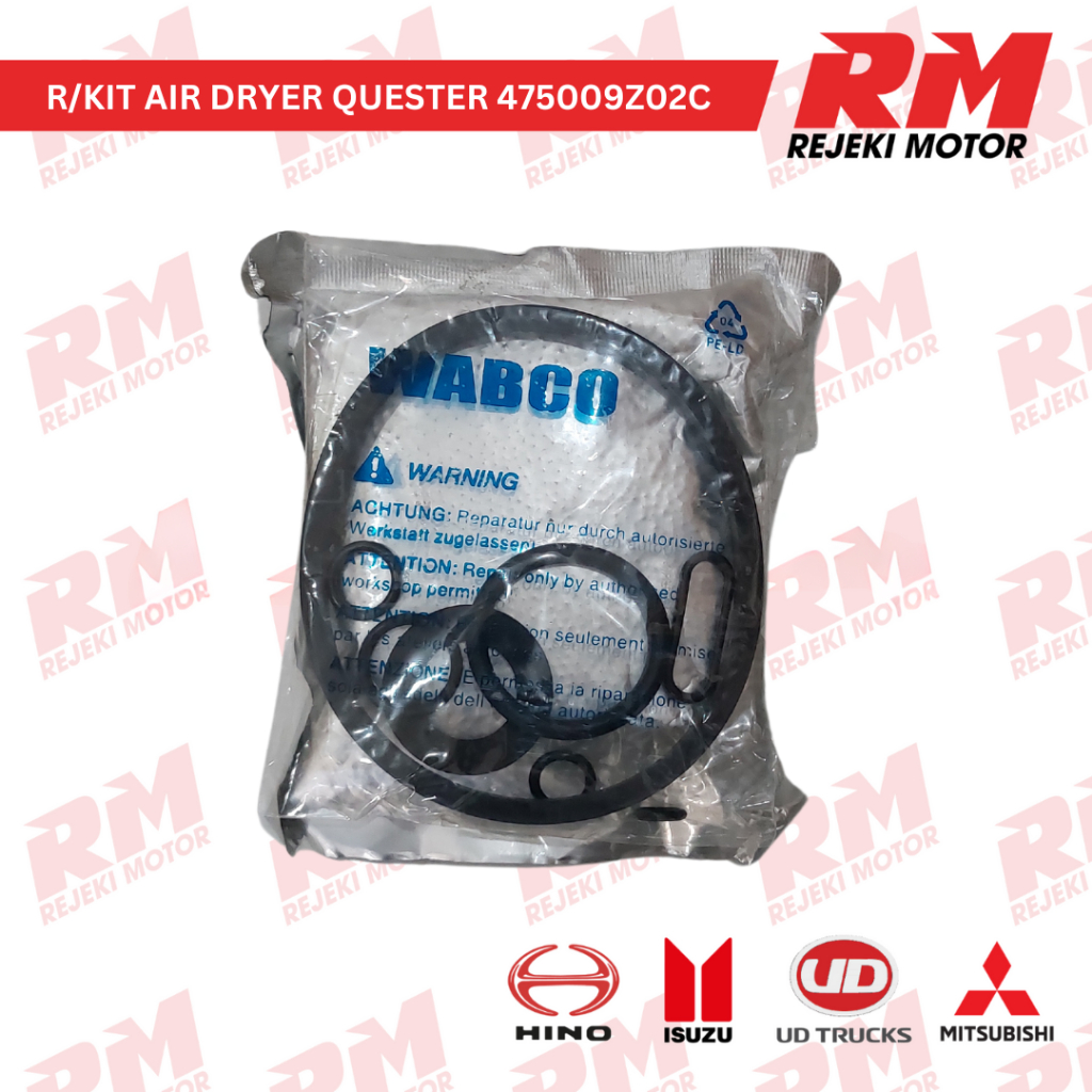 Jual REPAIRKIT AIR DRYER NISSAN QUESTER WABCO 47500-9Z02C | Shopee ...