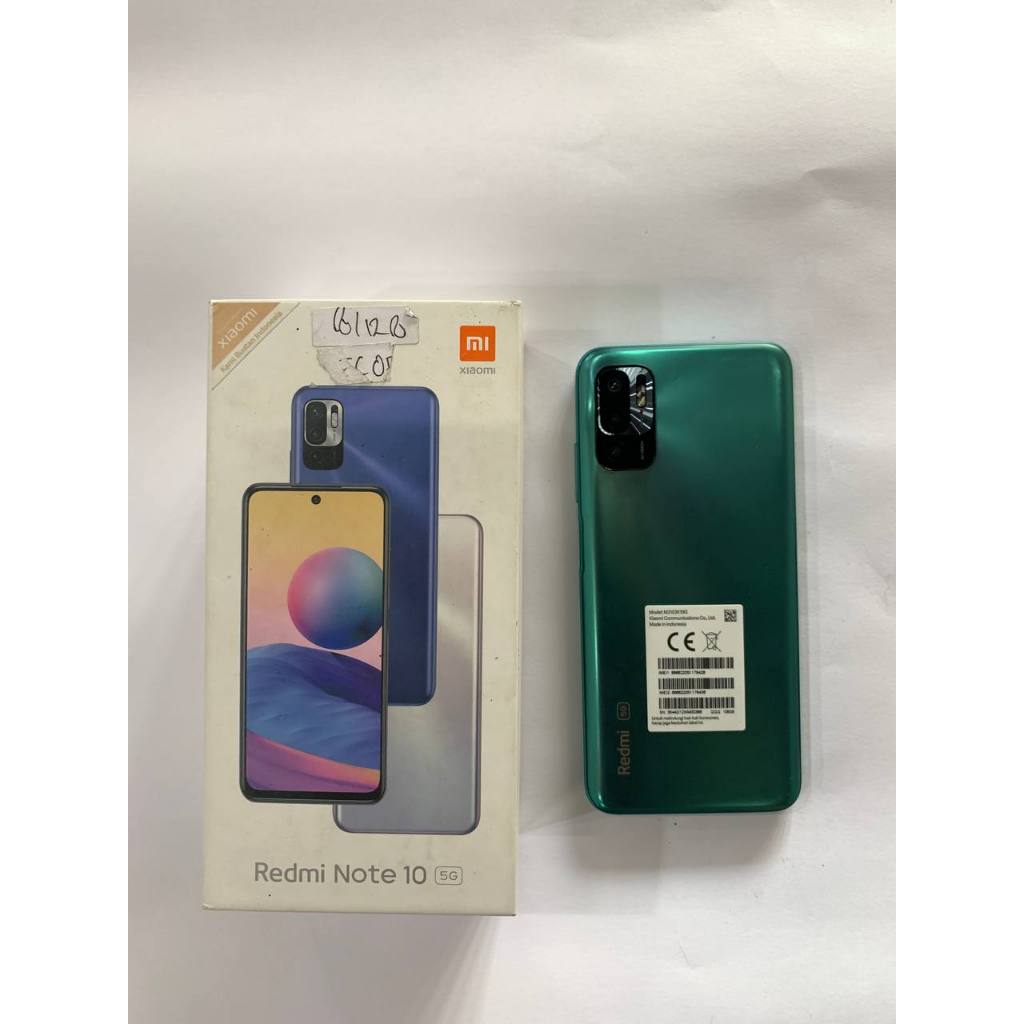 Jual REDMI NOTE 10 5G 8/128GB SECOND HP BOX BERGARANSI | Shopee Indonesia