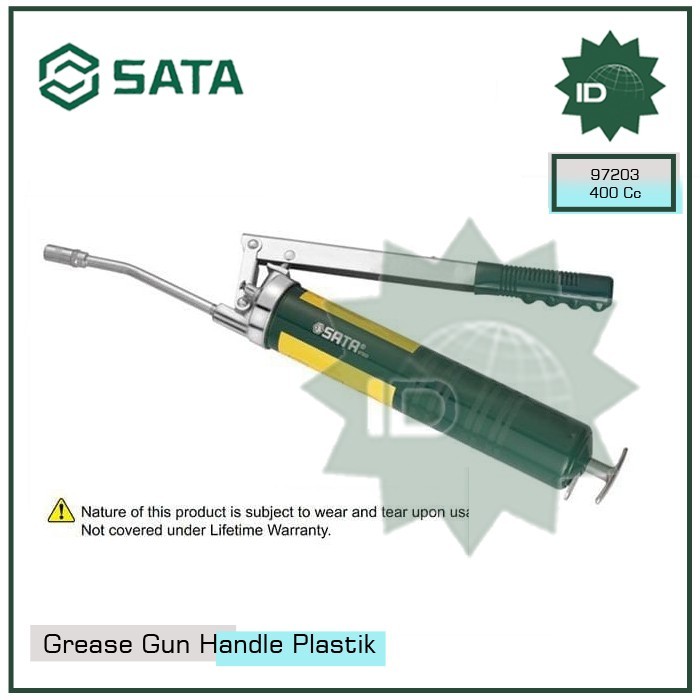 Jual POMPA GEMUK 97203 HAND-OPERATED PLASTIC HANDLE GREASE GUN 400CC ...