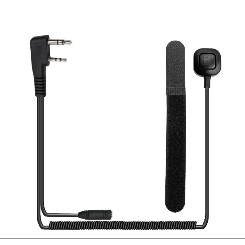 Jual Adapter 2 Pin 2Pin to 3.5mm Baofeng TYT Kenwood Radio PTT Headset ...