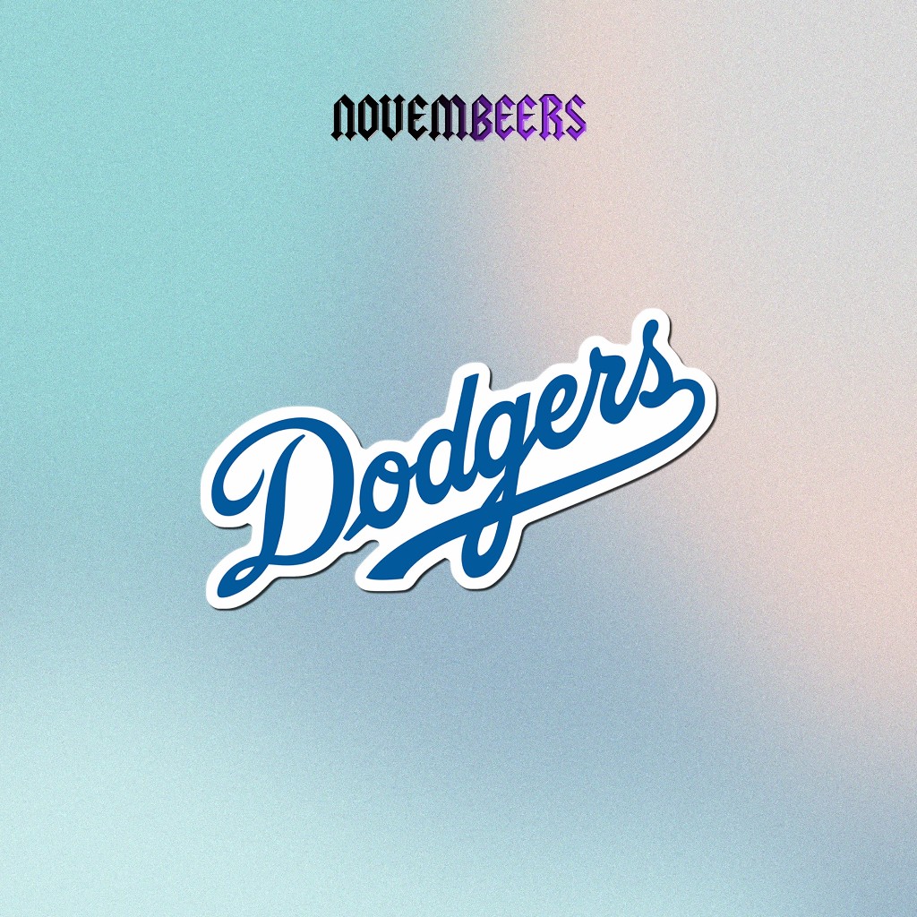 Jual Stiker Vinyl Los Angeles Dodgers Sticker Vinyl Glossy | Shopee ...