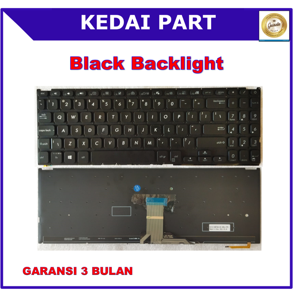 Jual Keyboard Asus Vivobook X509 X516 A509 X509f X509fj X509ja X509jp ...