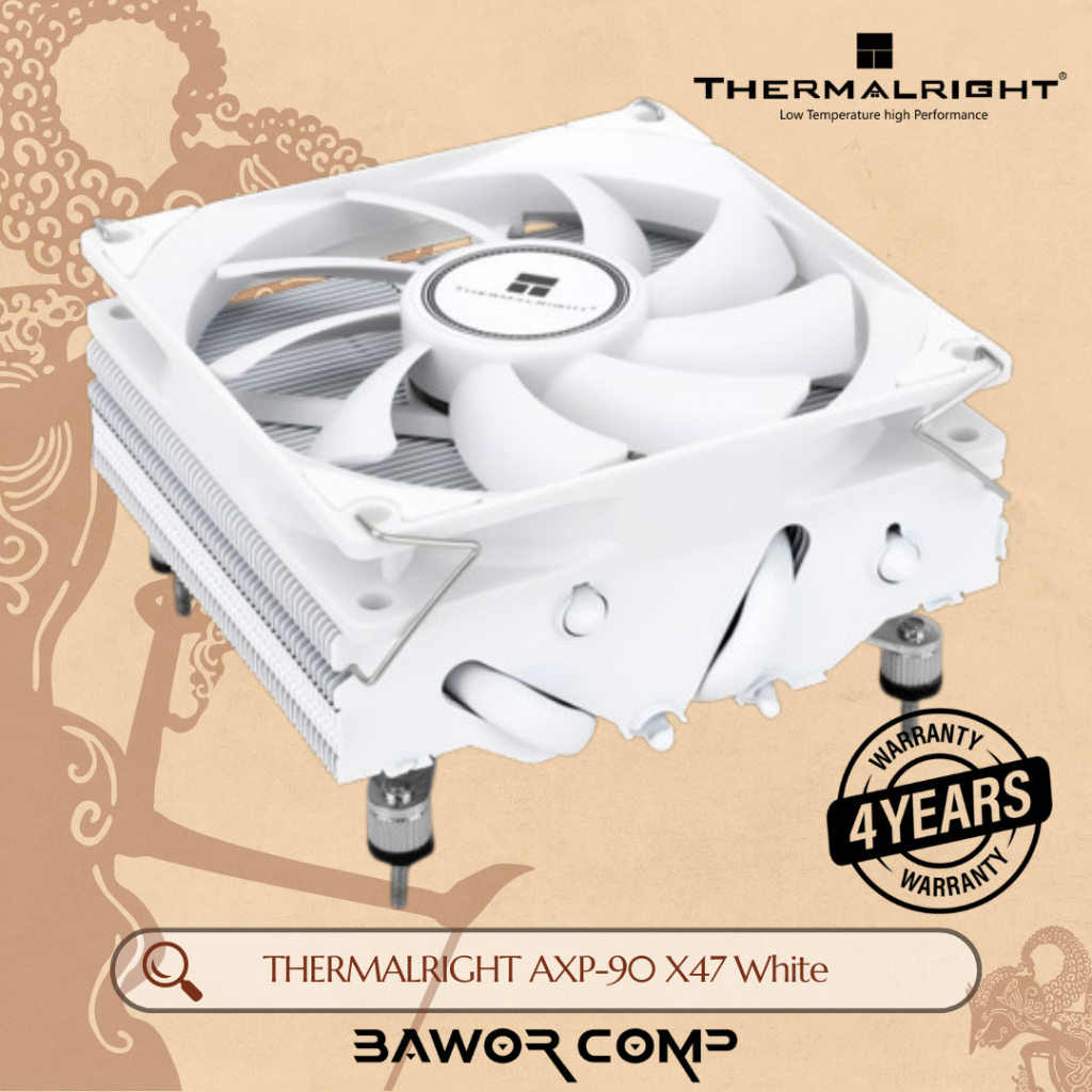 Jual THERMALRIGHT AXP90-X47 WHITE | HSF Low Profile Mini ITX CPU Cooler ...