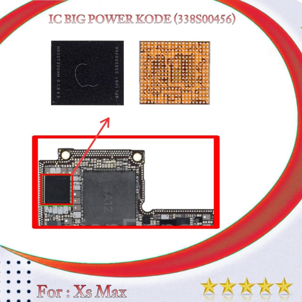 Jual IC POWER BIG XS MAX KODE (338S00456) | Shopee Indonesia