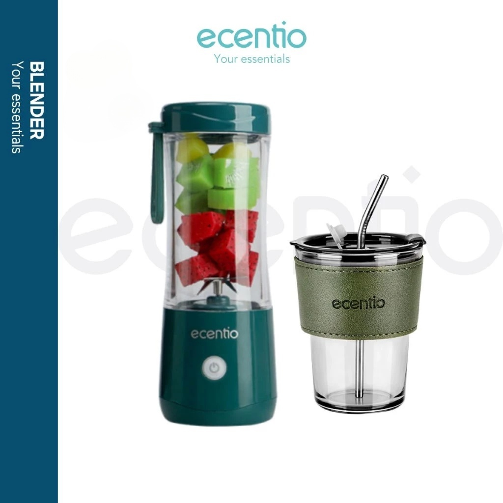 Jual ecentio juicer mini 8 mata pisau jus 380 ml+380ml / 6 mata pisau 380ml/410ml jus Portable ...