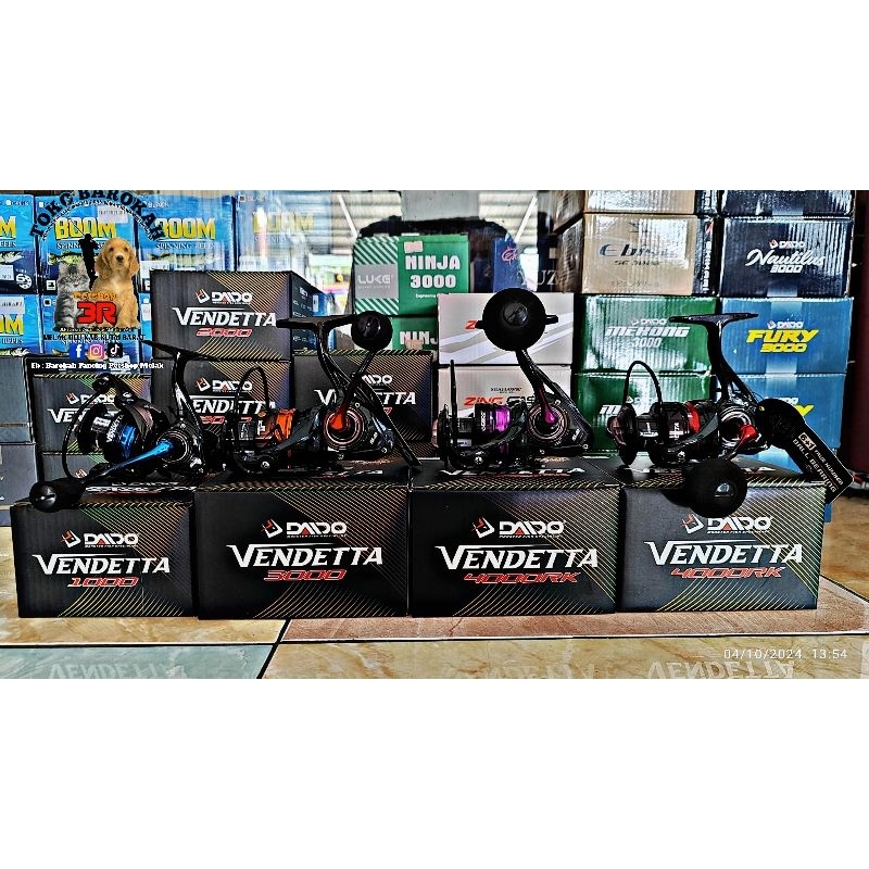 Jual Reel Spining Daido Vendetta | Shopee Indonesia