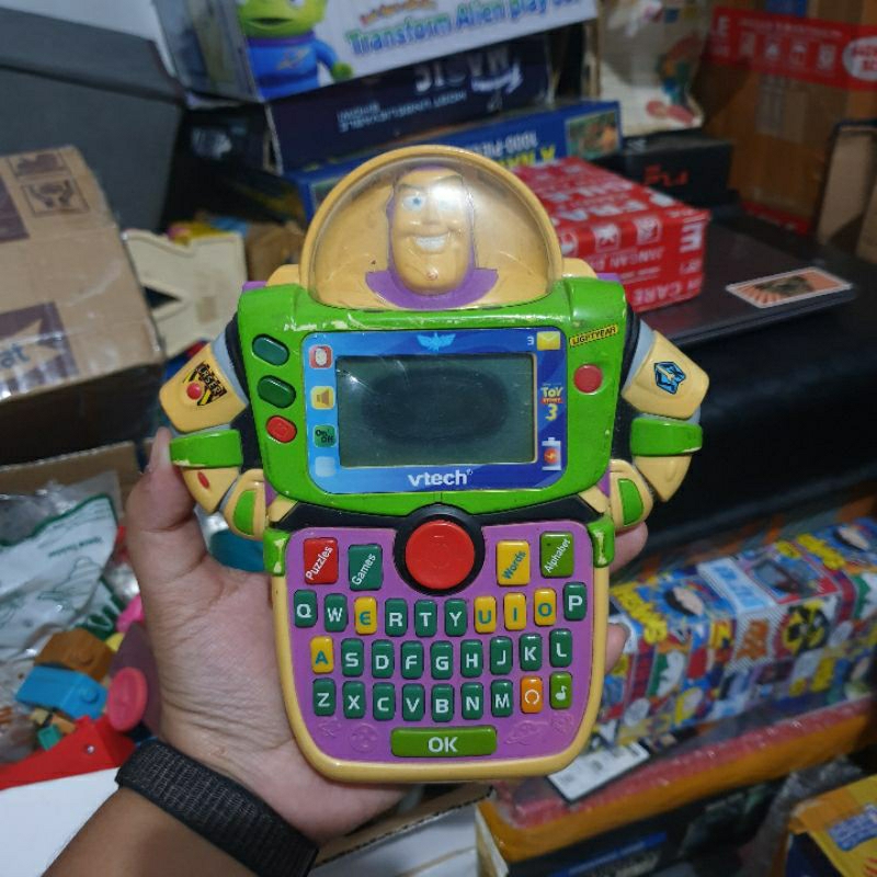 Jual Buzz Lightyear Toy Story Vtech Disney | Shopee Indonesia