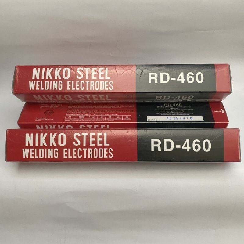 Jual 2KG KAWAT LAS RD-460 2MM/PAKAN LAS RD-460 2MM x 300MM NIKKO STEEL ...