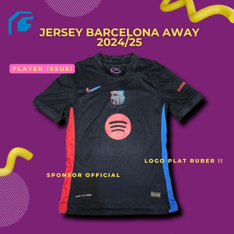 Jual BARCELONA PLAYER ISSUE AWAY 2024/25 | Shopee Indonesia