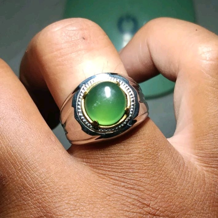 Jual Green Serpentine ring monel ukuran 9 + memo | Shopee Indonesia