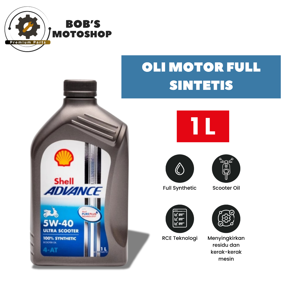 Jual Shell Advance Ultra Scooter 10W-40 Oli Motor Matic | Shopee Indonesia